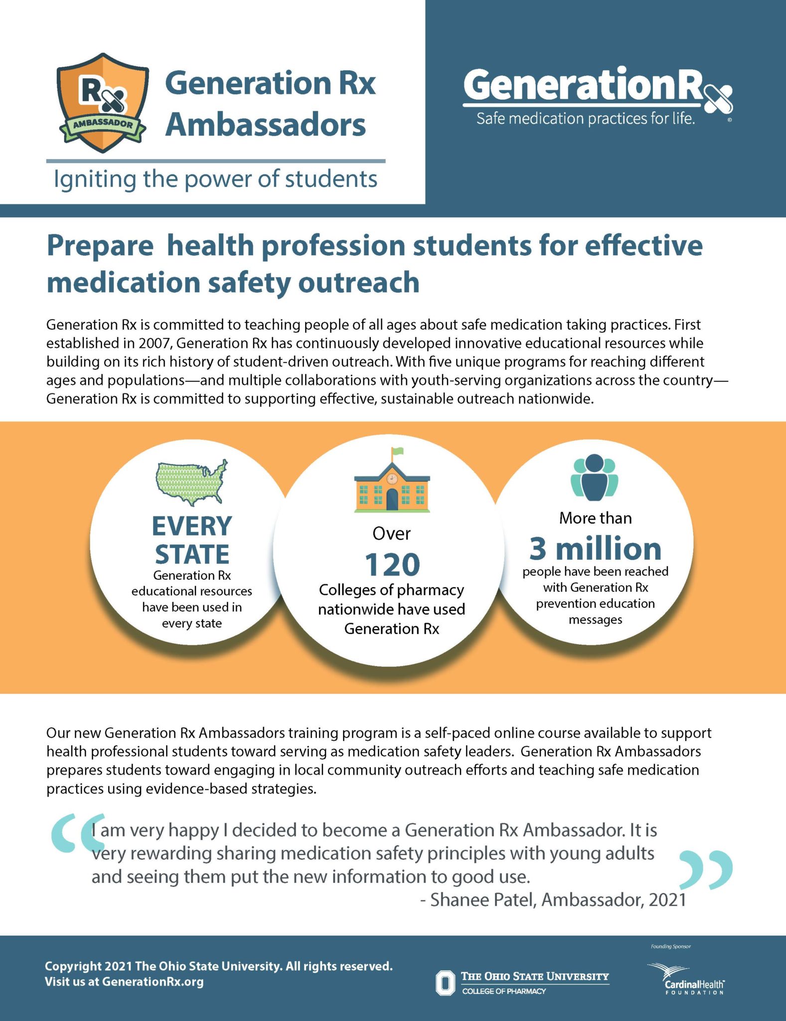 Generation Rx Ambassadors - Generation Rx